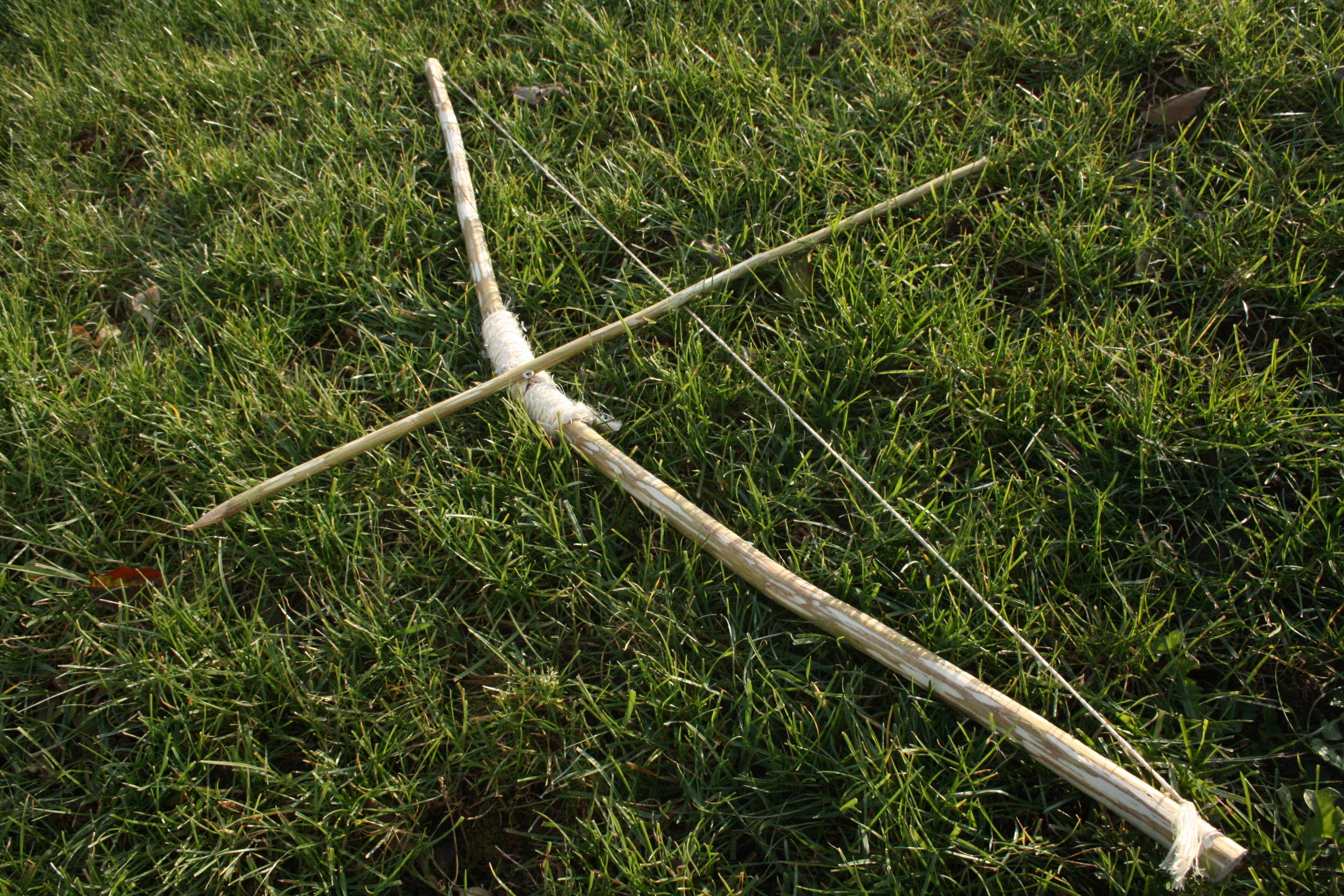 Družinski izleti, izdelaj lok in puščico, ustvarjajmo skupaj z otroki